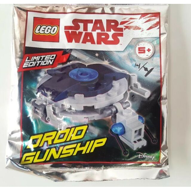 LEGO 911729 - Droid Gunship foil pack (SEALED) STAR WARS DISNEY polybag ...