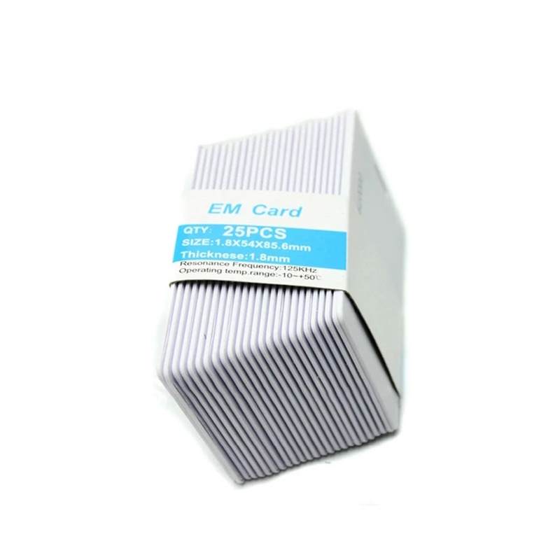 25pcs/lot 1.8mm RFID 125KHz Entry Access EM Cards ID Card RFID Card for ...