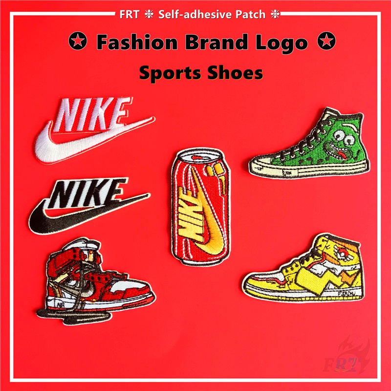 ☸ Fashion Brand Logo - Sports Shoes Self-adhesive Sticker Patch ☸ 1Pc ...