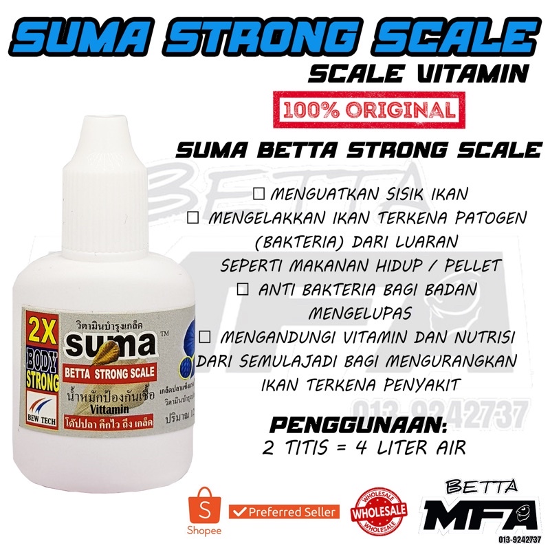 SUMA STRONG SCALE - MADE IN ( KUAT SISIK , ELAK TERKENA JANGKITAN ...