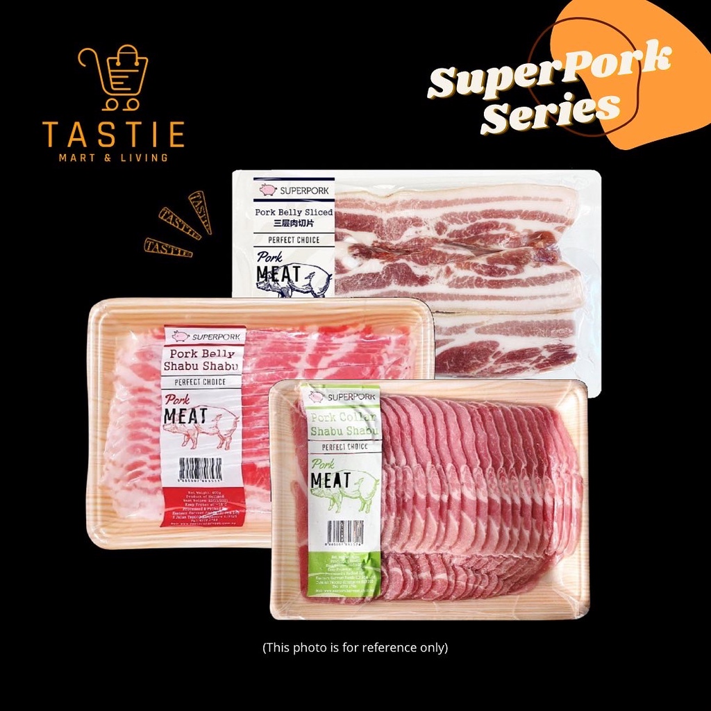 SuperPork Choices Frozen/ Ready To Eat/ Pork Collar Shabu/ Pork Belly ...
