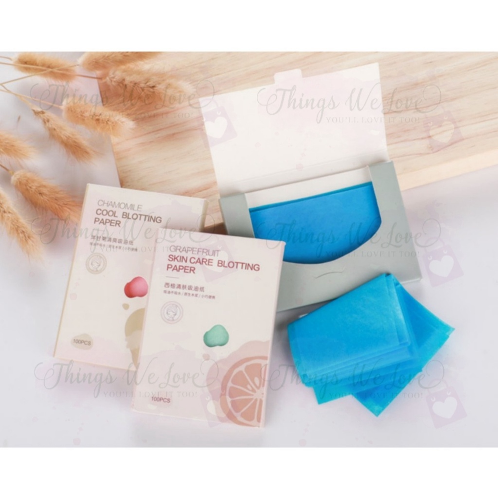 [SG SELLER] [FREE SHIPPING] Face Facial Blotters Absorbs Absorbing ...