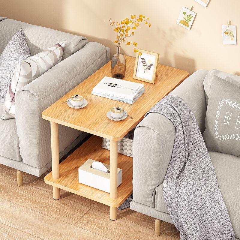 Sofa Side Table Simple Rack Bedside Table Small Coffee Table Home ...