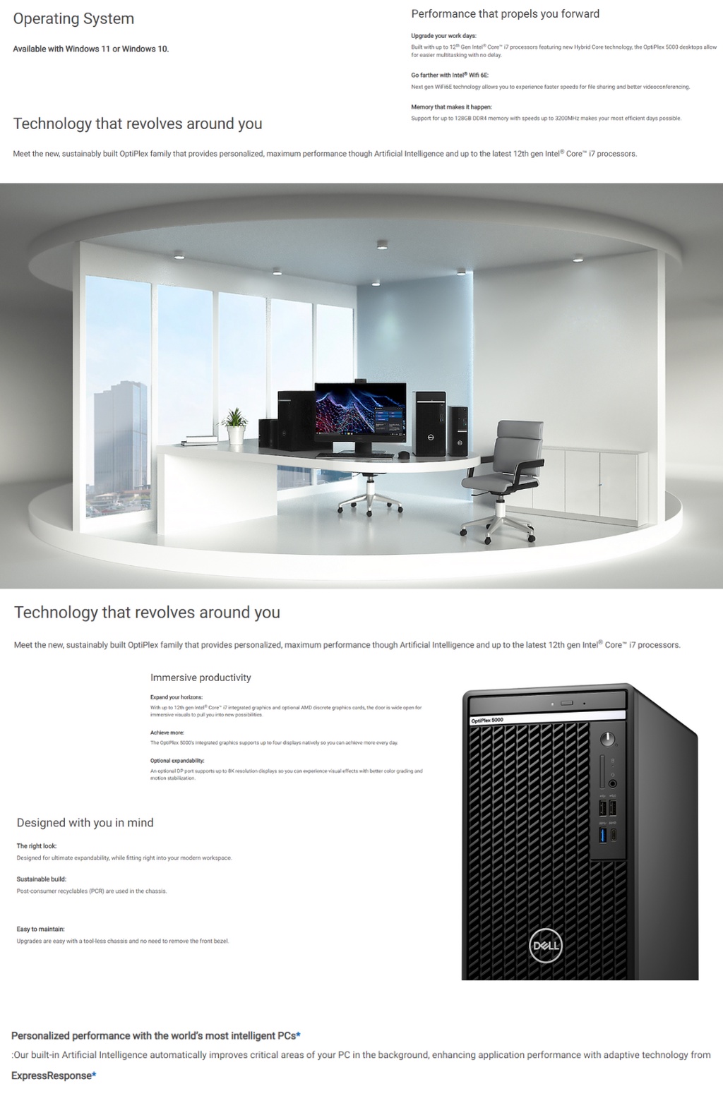 [NEW MODEL] Dell Optiplex 5000 Series Mini Tower/Small Form Factor ...