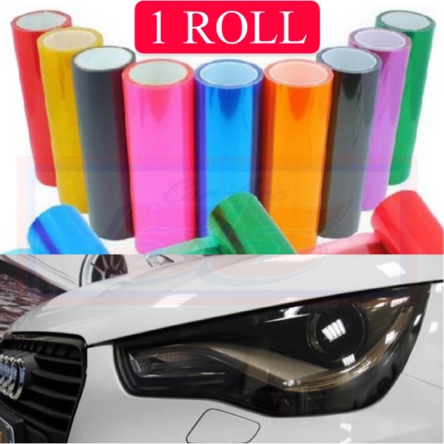 Car Head Lamp Sticker Tail Lamp Tint Tinted Headlamp Sticker(1ROLL ...
