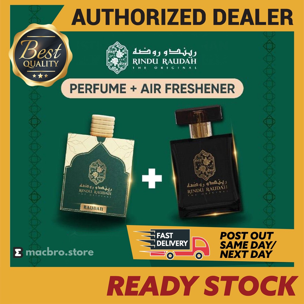 RINDU RAUDAH Air Freshener Car Perfume Body Perfume Men Women Pewangi ...