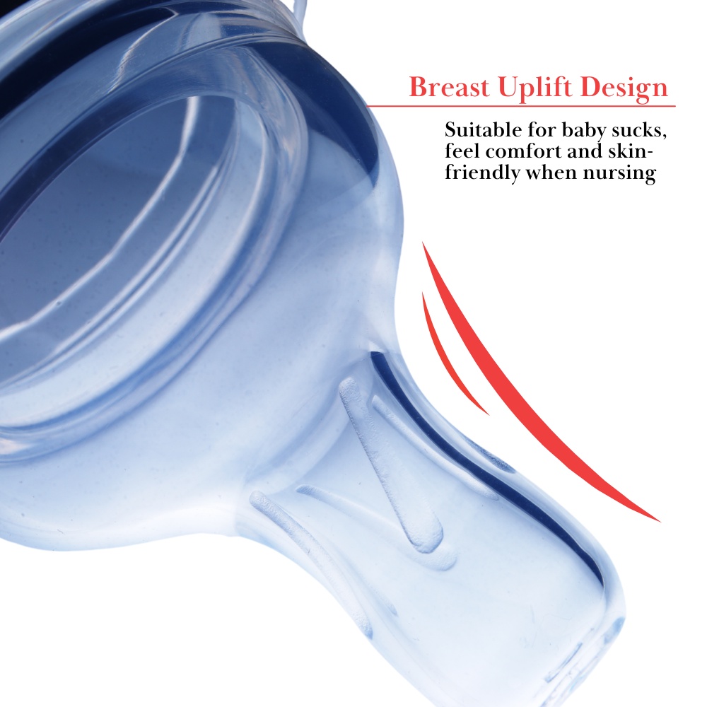 Japlo Deluxe Multi Flow Silicone Teat Puting for Wide Neck Bottle BPA ...