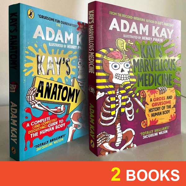 [SG Stock] Adam Kay - Kay's Anatomy / Kay's Marvelious Medicine (2 ...