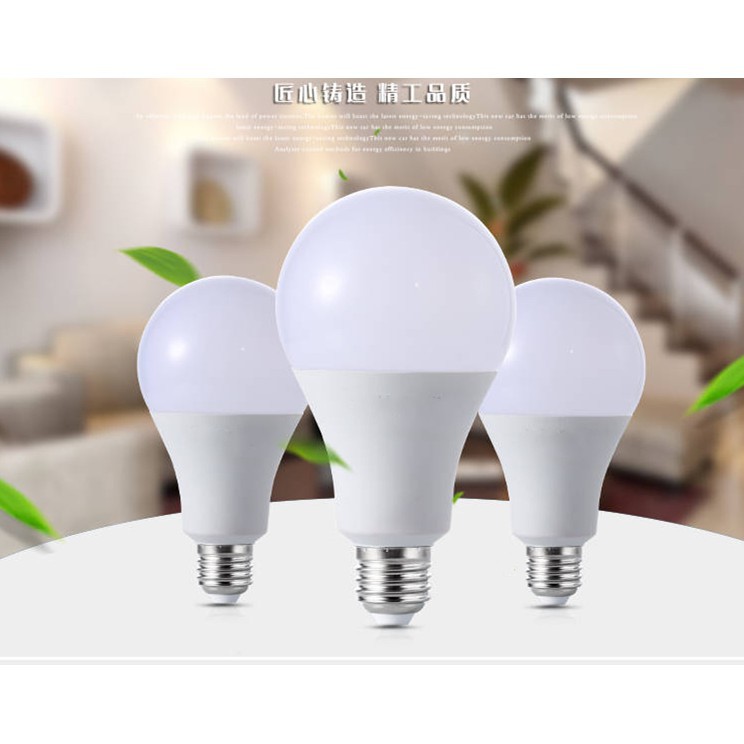 LED Bulb Lamp E27 220V 3W 5W 7W 9W 12W 15W 18W 24W High Brightness Spotlight | Shopee Singapore