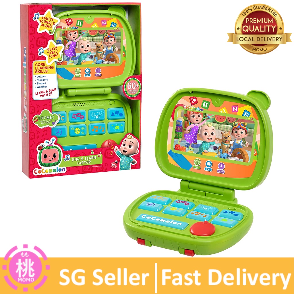 CoComelon Sing and Learn Laptop Toy, Lights, Sounds, and Music ...