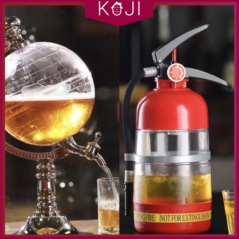 KOJI Globe Dispenser Beer Soft Drinks Juices Dispenser Liquor Wine Fire ...