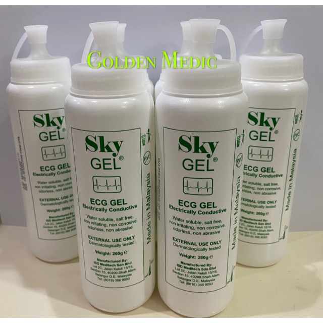 SKY ECG Gel 260g ECG | Shopee Singapore