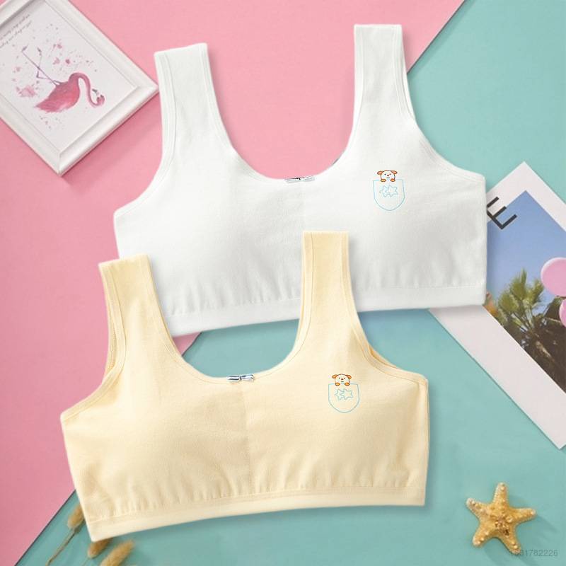 [Doly] Student vest girls Teens Bra For Girl Kids bralette tops ...