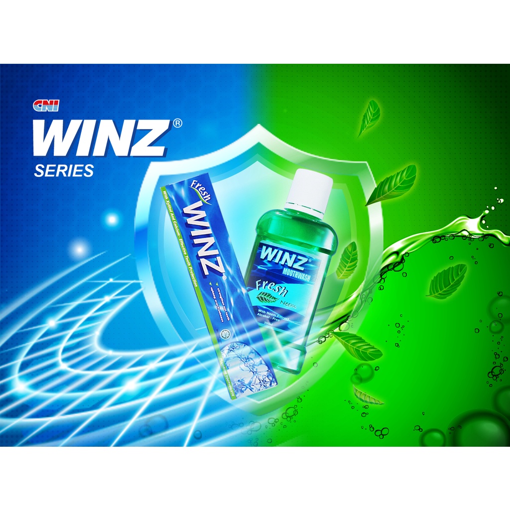 CNI WINZ FLUORIDE TOOTHPASTE (SET OF 3) | Shopee Singapore