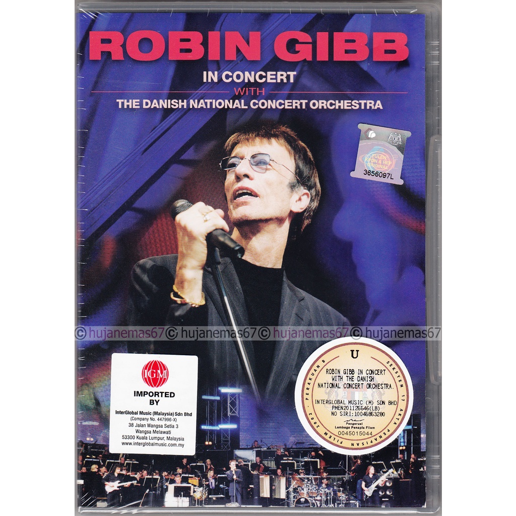 ROBIN GIBB (solo from BEE GEES) - In Concert with The Danish National ...