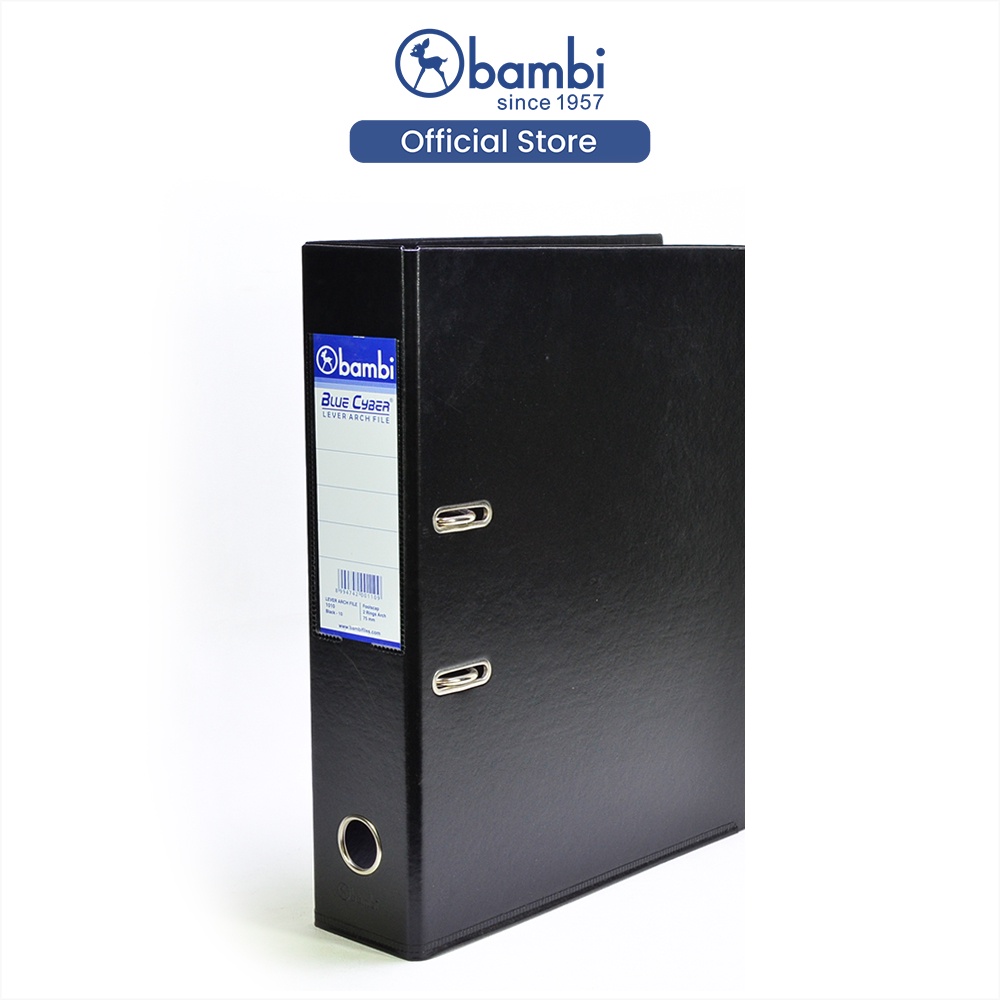 Bambi PVC Lever Arch File FC/F4 75 mm (3 inch) – 1010 | Shopee Singapore