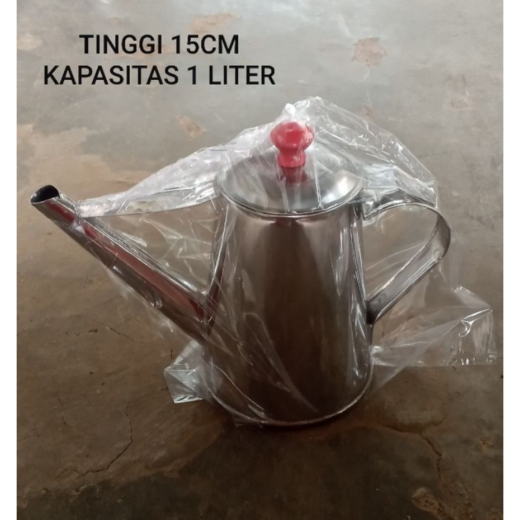 Thai Teapot Small Size / Pull Teapot / Long Mouth Stainless Teapot ...