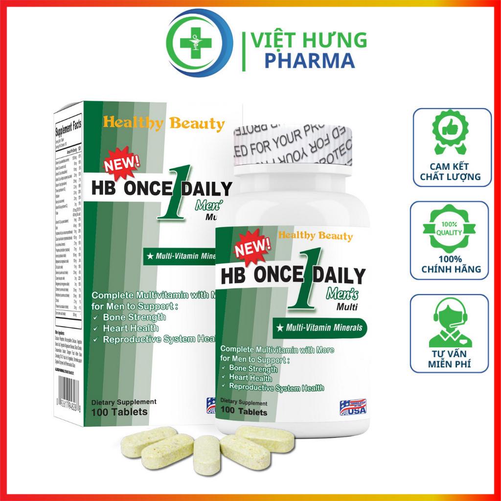 Vitamin Supplement for Men Hb Once Daily Men’s Multi - Daily ...