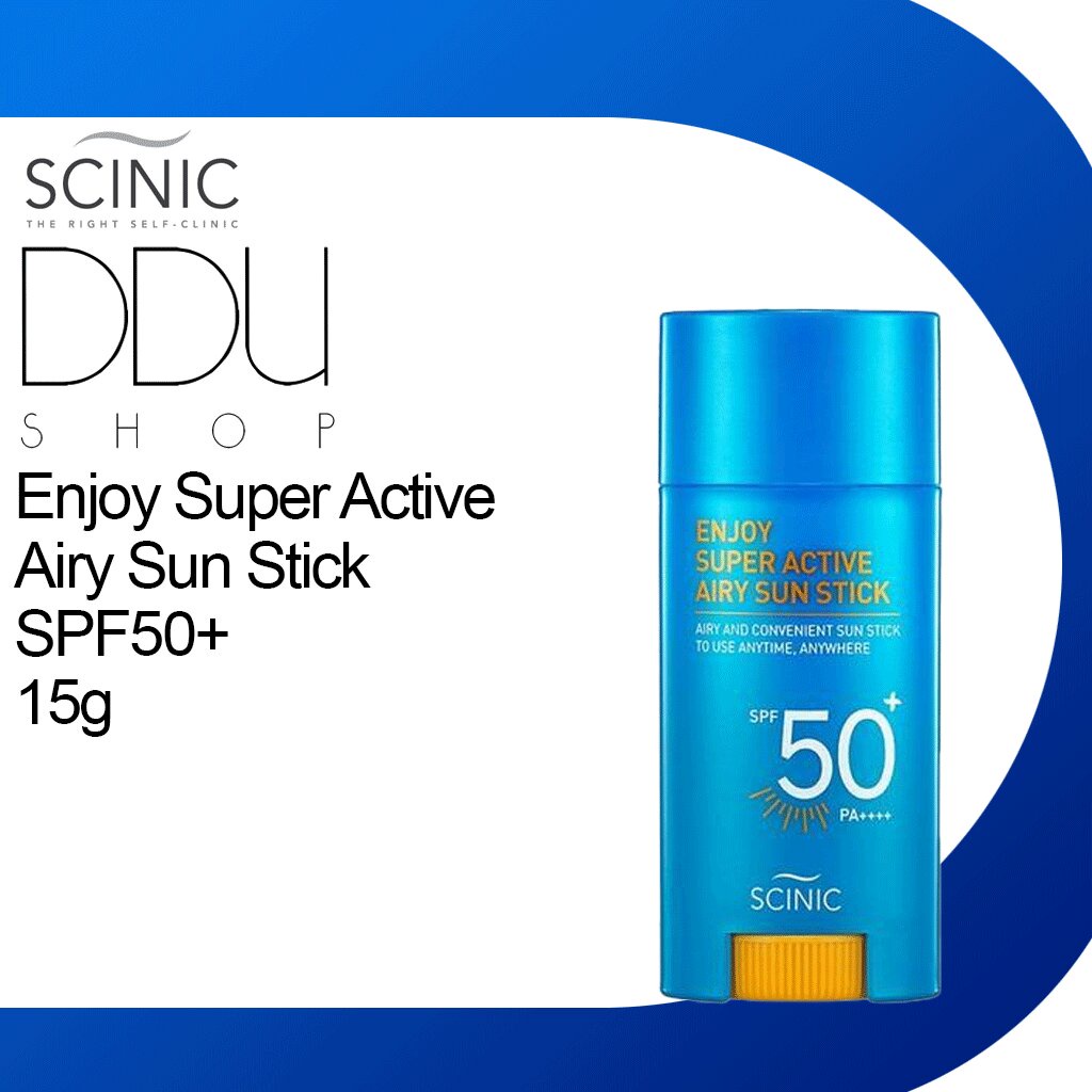 SCINIC / Enjoy Super Active Airy Sun Stick SPF50+ 15g | Shopee Singapore