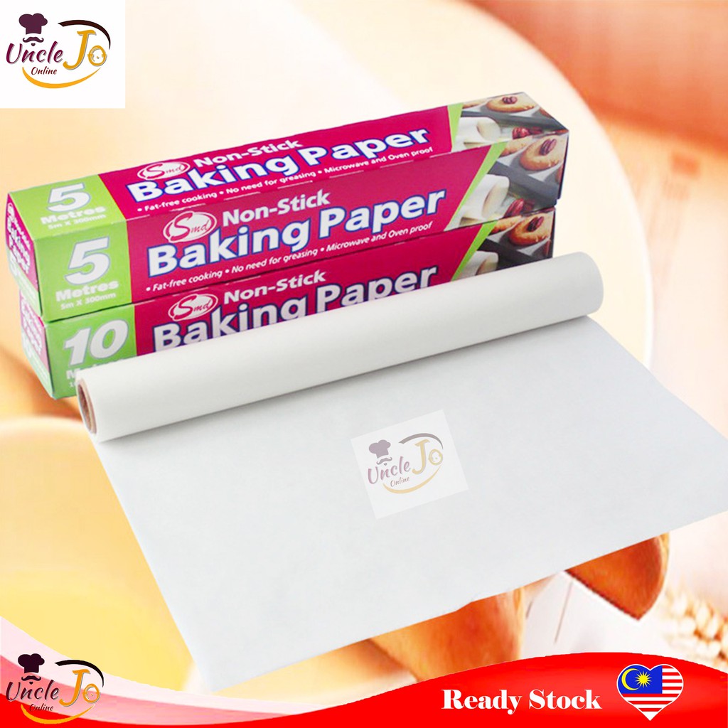 5M/10M/20M/50M Baking Paper With cutter Barbecue Double-sided Silicone ...