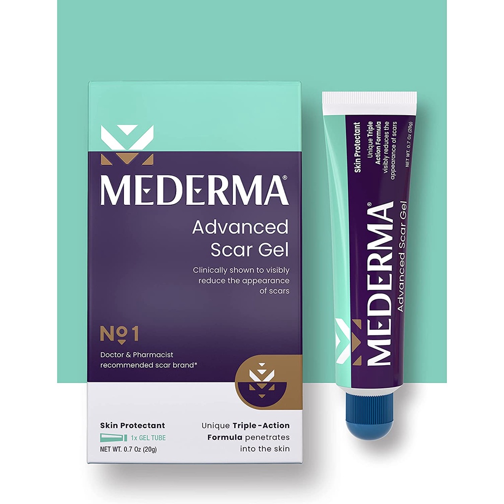 *Cheapest in SG* 50G Mederma Advanced Scar Gel - 2021 Series Reduces ...