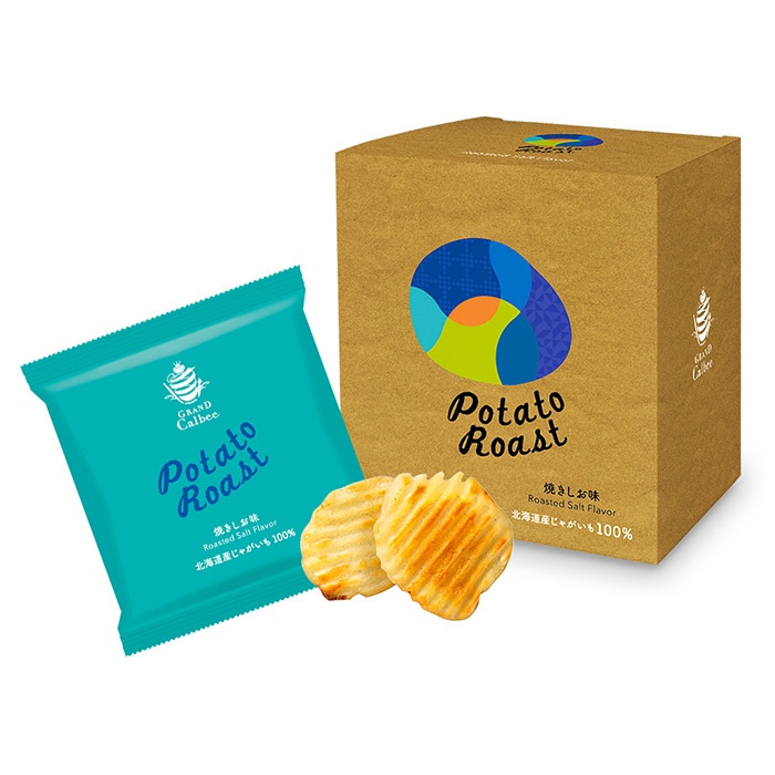 Grand Calbee Potato Roast Salty Flavor Potato Chips 2boxes / snacks ...