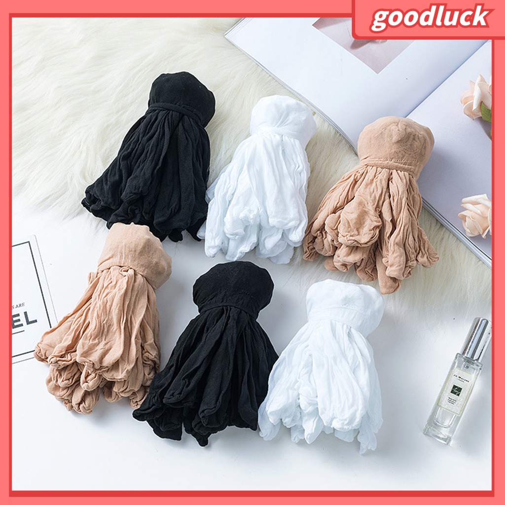 [GOOD] 10 Pairs Socks Disposable Soft Polyester Solid Color Breathable ...