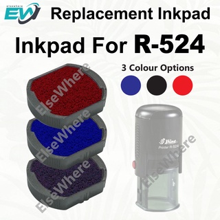 Shiny Ink Pad / Cartridges Refill for Self Inking Stamps S300,S510,S722 ...