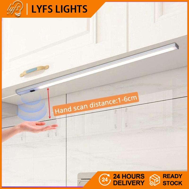 LED Usb Lights Hand Scanning Induction lamp 30/40/50cm 3 Colors Indoor ...