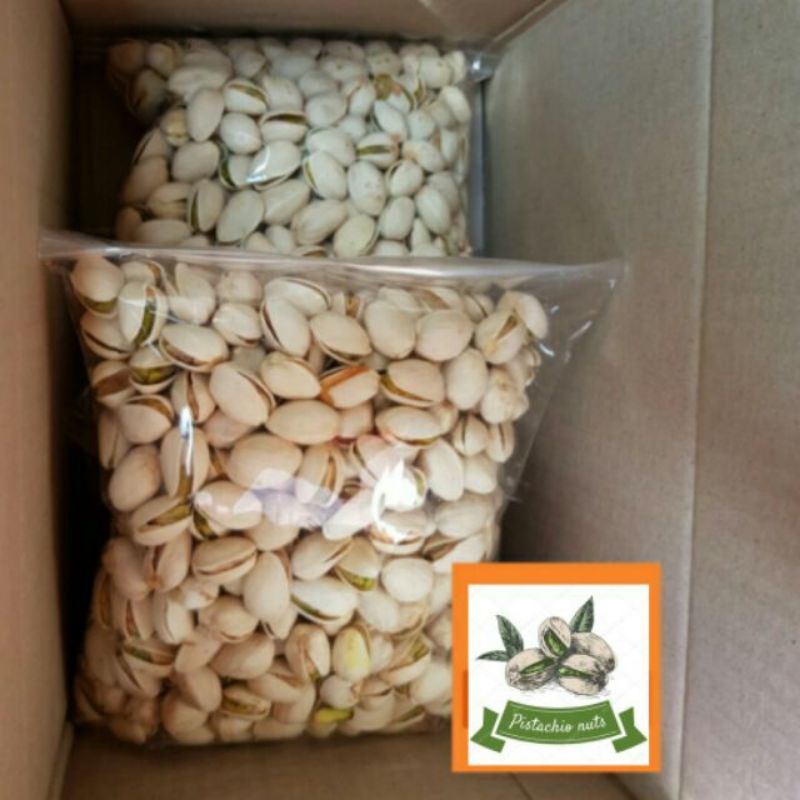 USA Pistachio Nuts Roasted /Kacang Cerdik Rangup.Kacang Pistachio ...