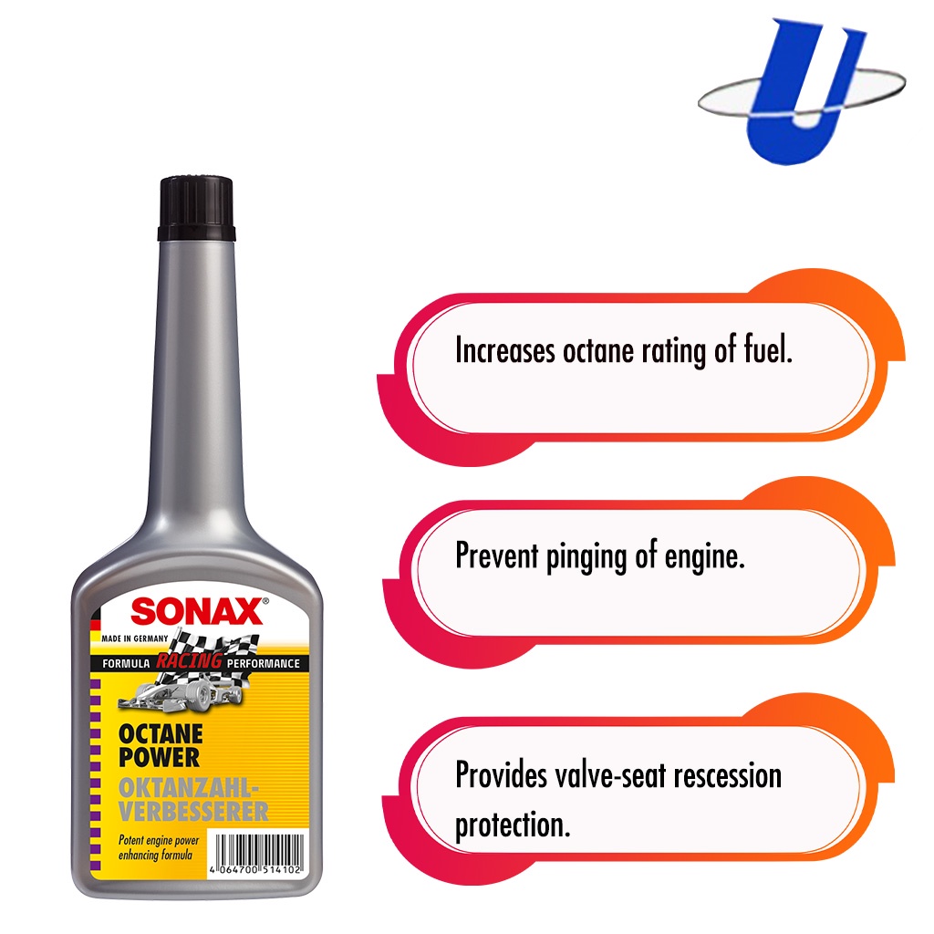 Sonax Octane Power Fuel Enhancer 250ml | Shopee Singapore