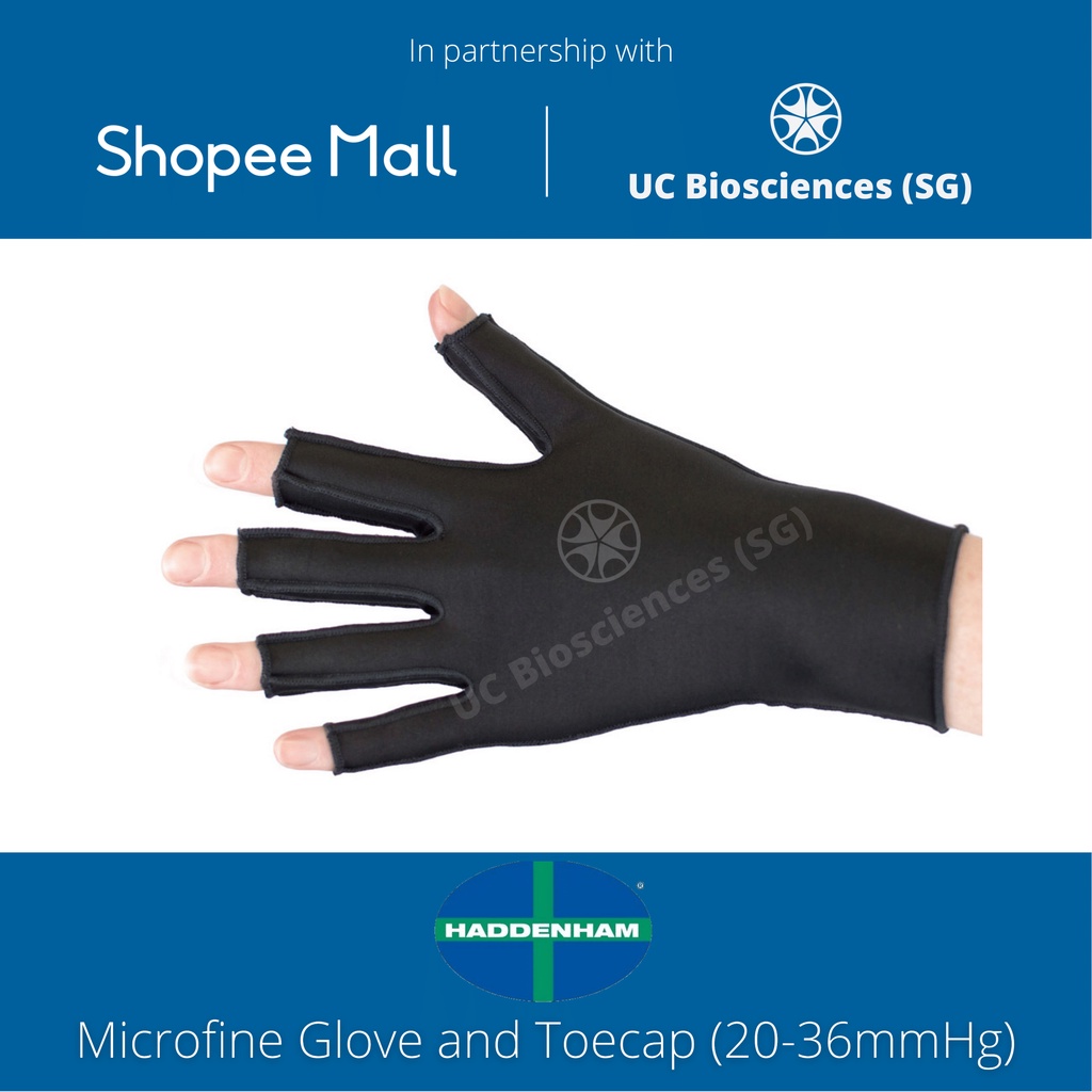 Haddenham Microfine Glove and Toecap (20-36mmHg) | Shopee Singapore