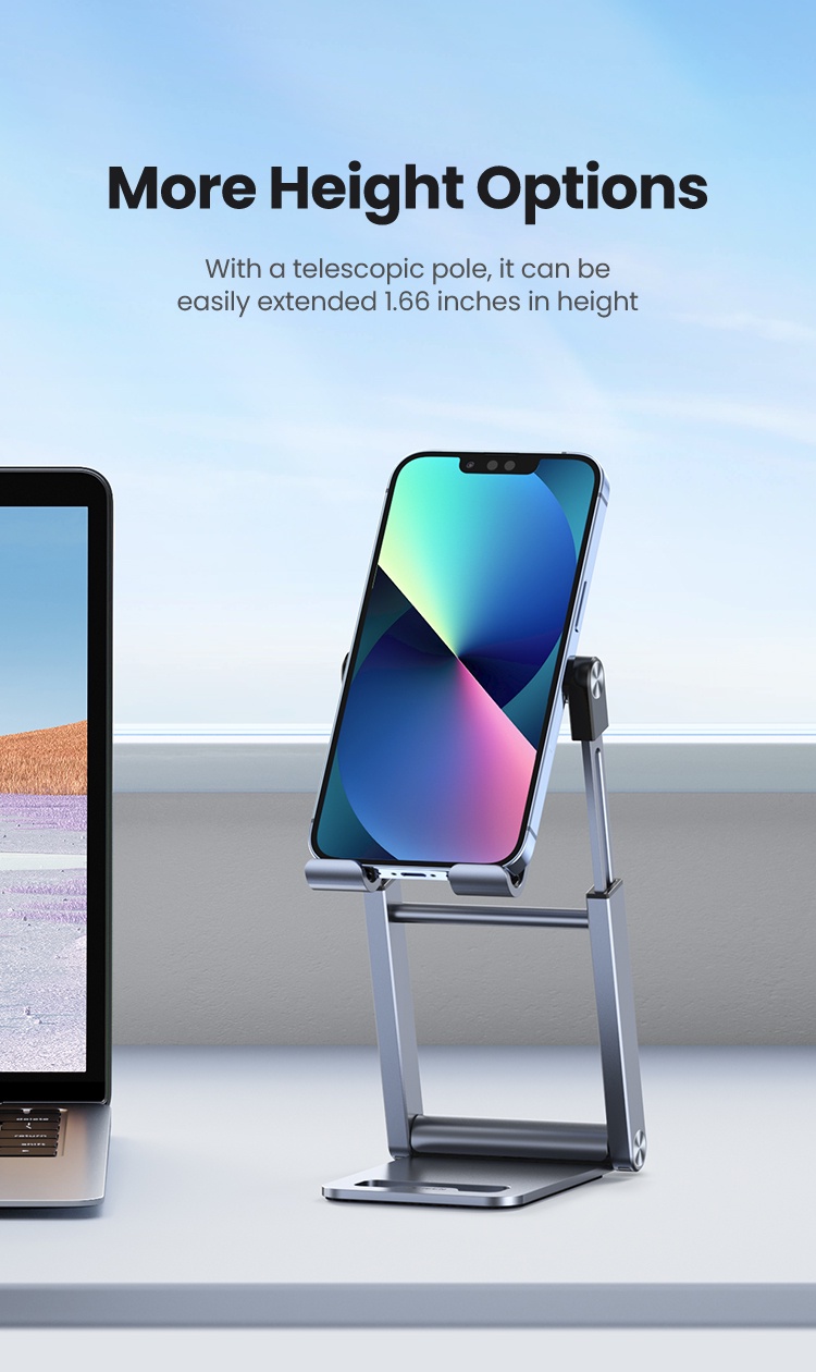 UGREEN Phone Holder Stand Aluminum Cell Phone Tablet Stand Support ...