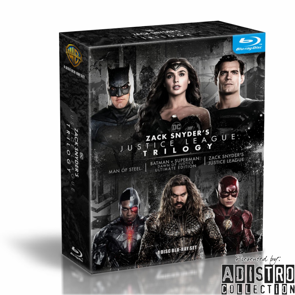 Blu-Ray Film ZACK SNYDER'S JUSTICE LEAGUE Edition BOX SET COMPLETE ...