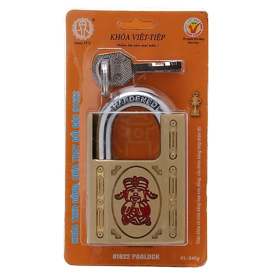Viet Tiep Anti-Cut Door Lock Than Tai 01622 (Genuine) | Shopee Singapore