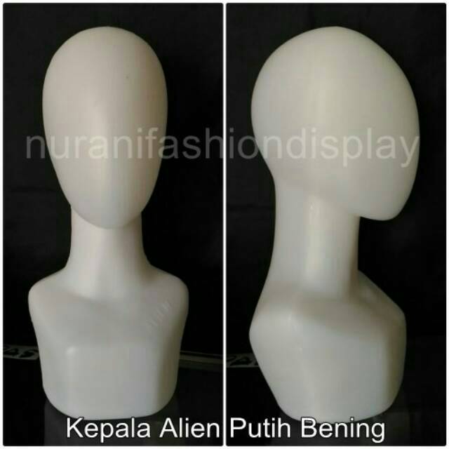 Alien Girl Head Mannequin / alien female head mannequin / alien head ...