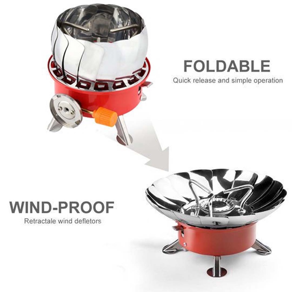 Windproof Camping Stove (MA-200) | Shopee Singapore
