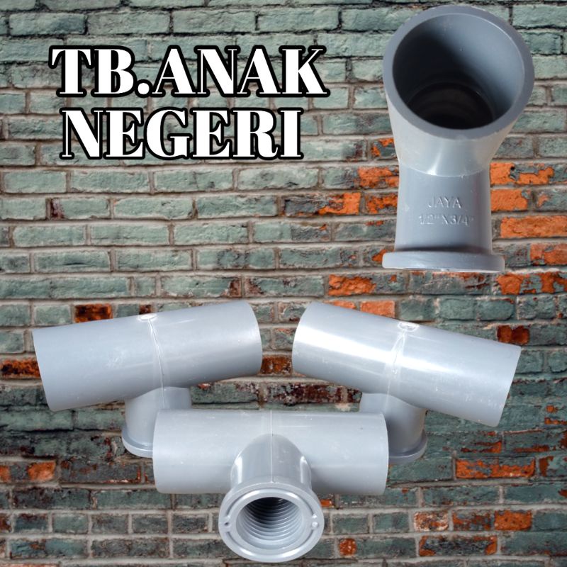 Tee T Pipe 1/2 x 3/4 inch Drat T pvc pipe (1/2 inch Drat x 3/4 inch ...