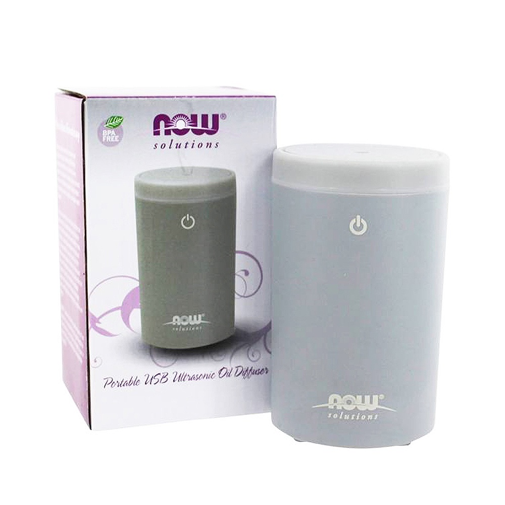 Now Foods, Ultrasonic Portable USB Oil Diffuser (Grey) | Shopee Singapore