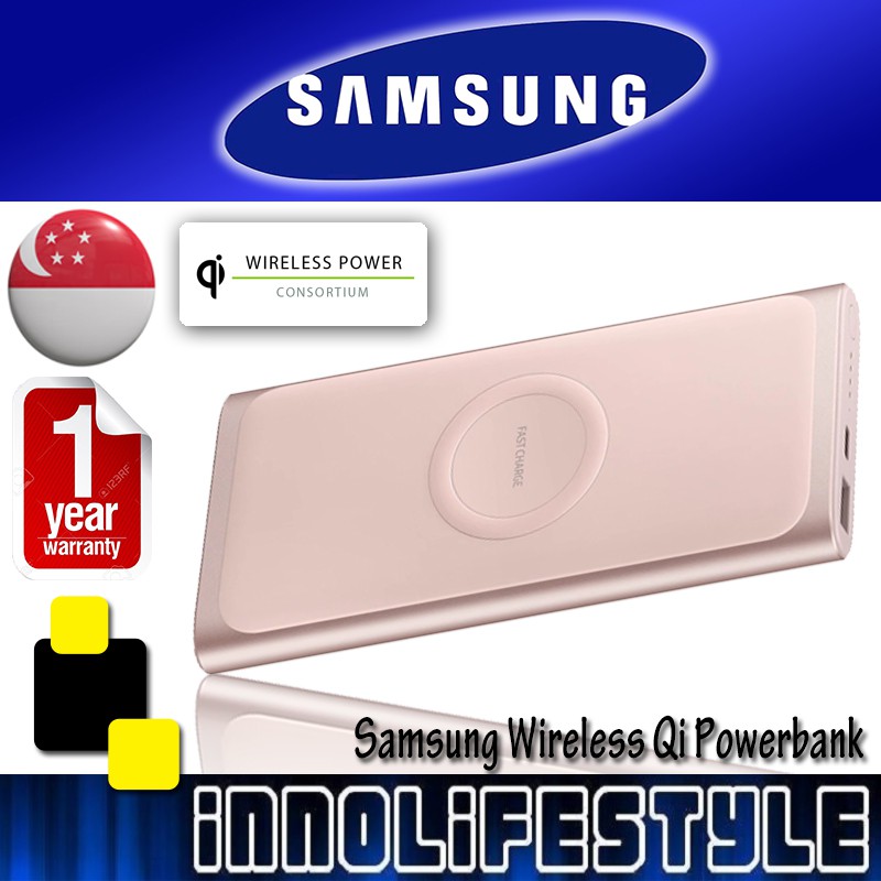 Samsung 10000mAh Qi Wireless Fast Charging Powerbank ★1 Year Warranty ...