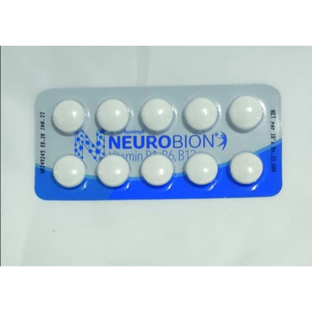 Neurobion Vitamin B Complex tablets/with Vit C | Strip contains 10's ...