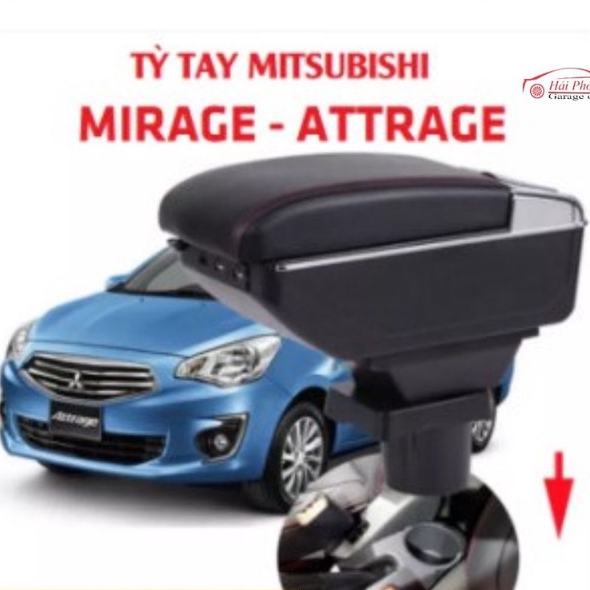 Mitsubishi Attrage And Mirage car handrest box with integrated USB port ...
