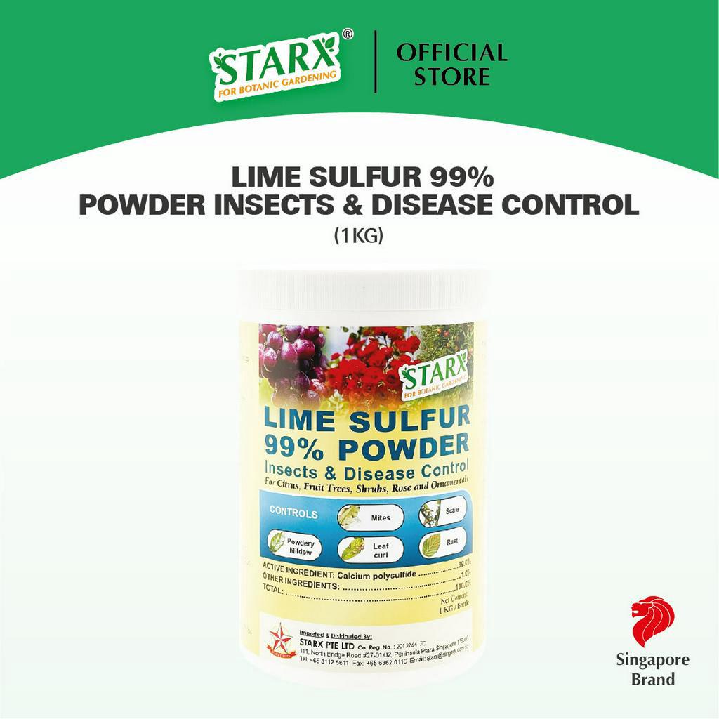 STARX 🇸🇬 | Lime Sulfur (1kg) - Insecticide Controls A Range of Fungal ...
