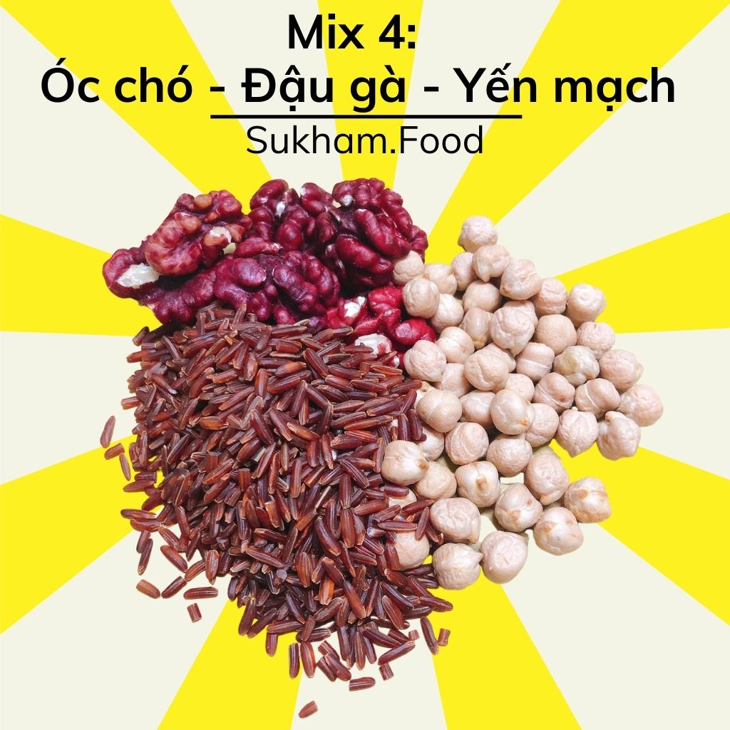 Pre-mixed nutritious nuts cooked with nutritious, delicious nut milk ...