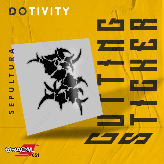 Sepultura V2 Sticker Cutting | Shopee Singapore