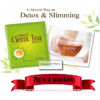 NH Natural Clenx Tea 3g sachet (Expiry 2026) | Shopee Singapore