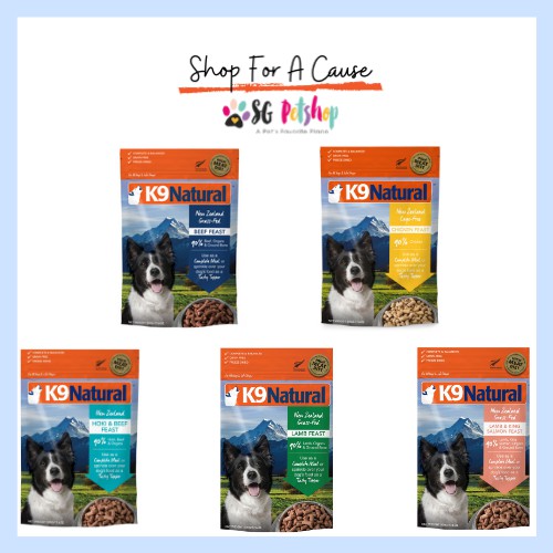 (Promo Cheapest 3.6kg) K9 Natural Freeze Dog Dry Food (1.8kg/ 3.6kg)- SGPETSHOP | Shopee Singapore
