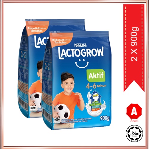 NESTLE LACTOGROW STEP 4-6 AKTIF FORMULATED MILK POWDER FOR CHILDREN 4-6 ...