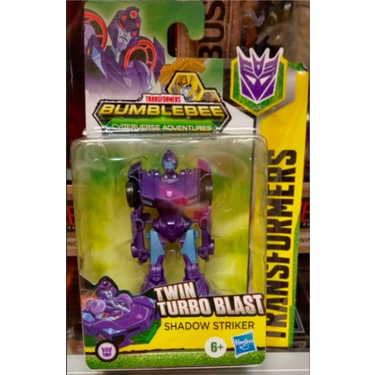 Transformers Bumblebee Cyberverse Adventures Scout Class Twin Turbo ...