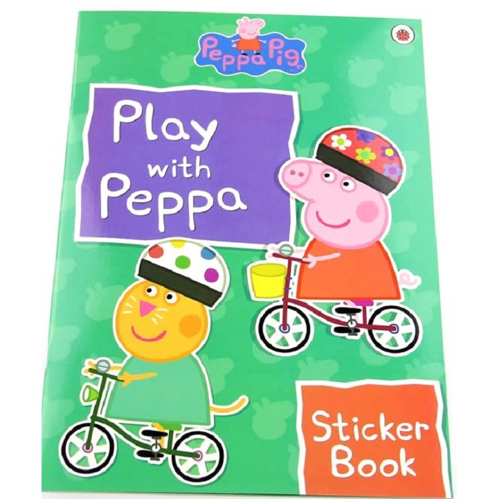 Peppa Pig Play with Peppa Sticker Book | Shopee Singapore